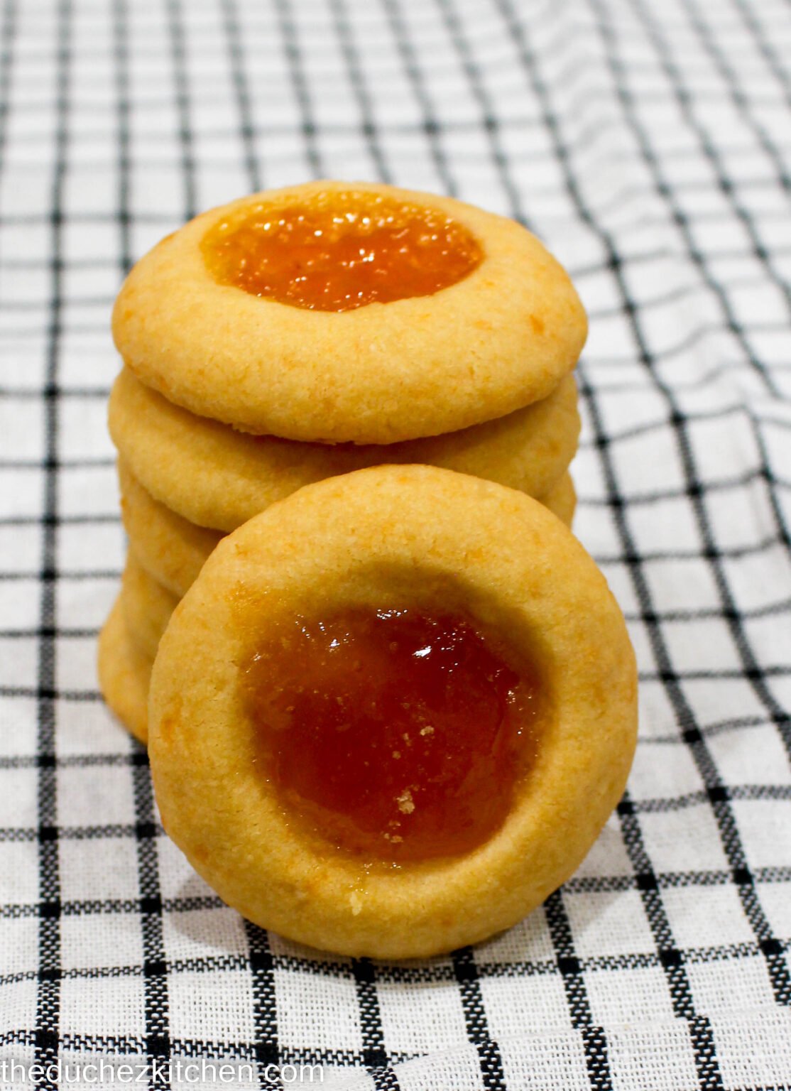 Lepelsteeltjies (Cheese and Apricot Jam Biscuits/ Cookies) - The Duchez ...