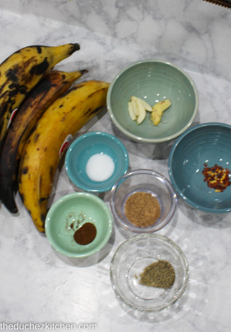 Kelewele Recipe ( Spicy Fried Ripe Plantain) - The Duchez Kitchen