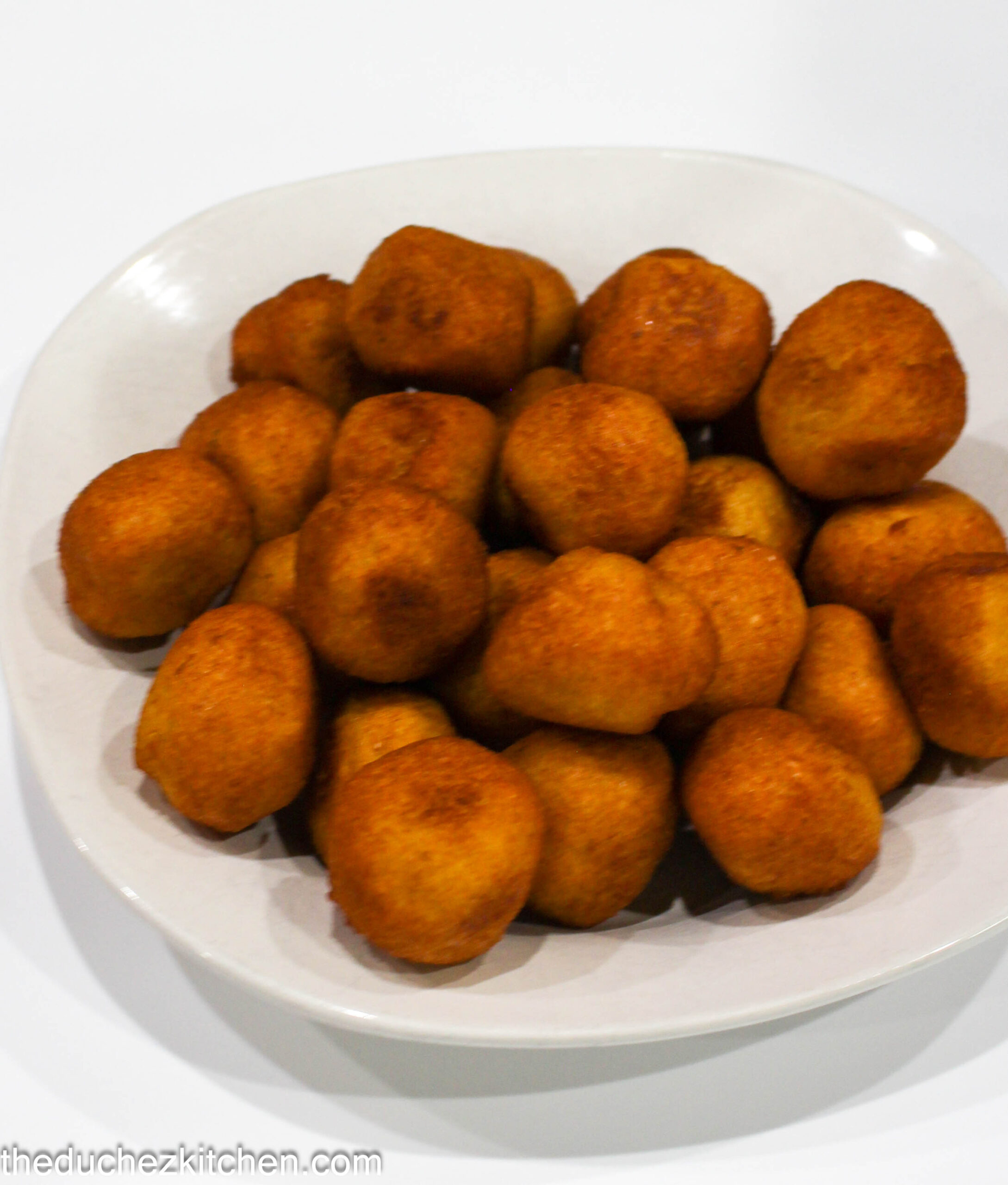 Accra Banana Fritters Recipe - The Duchez Kitchen